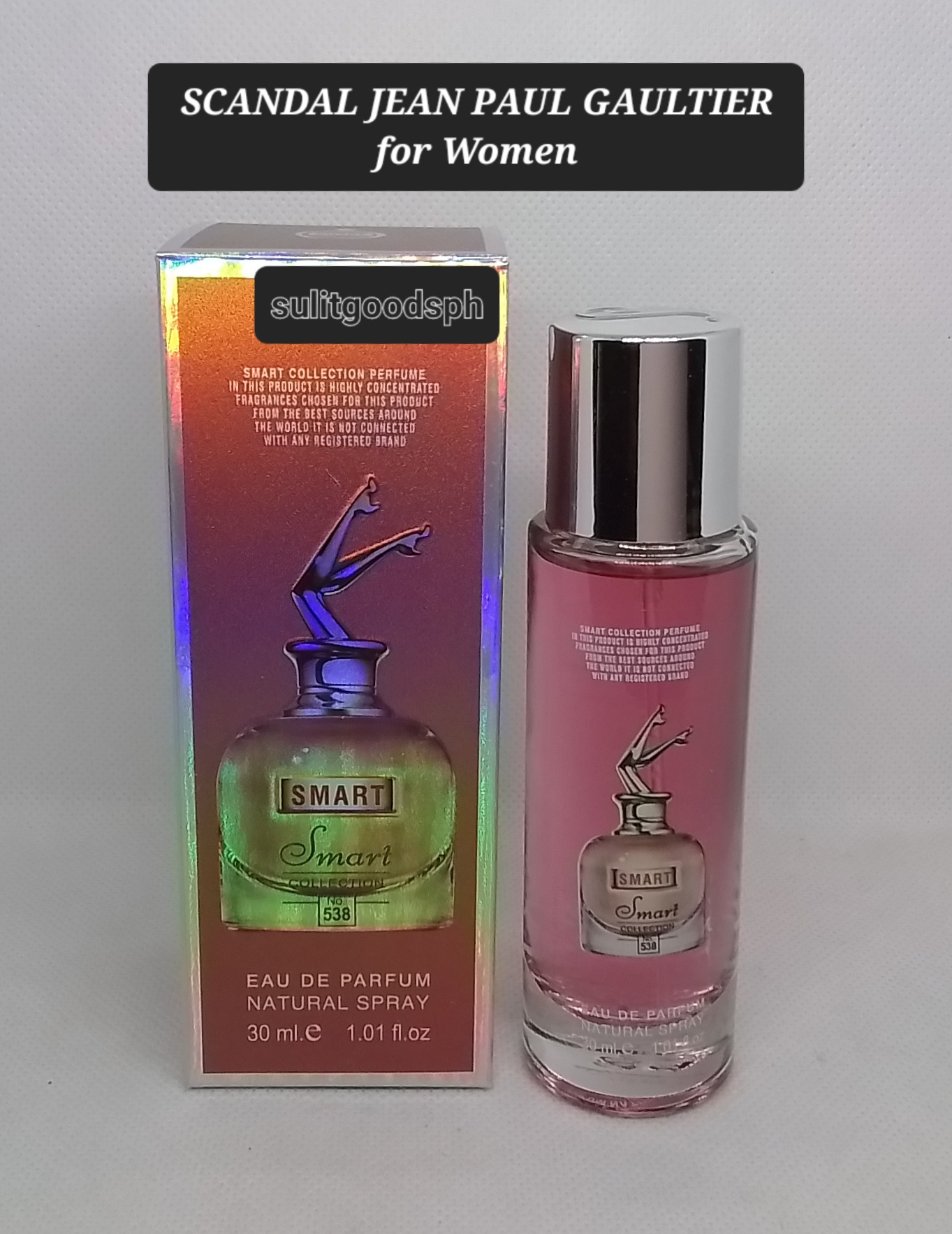 SMART COLLECTION PERFUME NO. 538 FOR WOMEN 30 ML EDP | Lazada PH