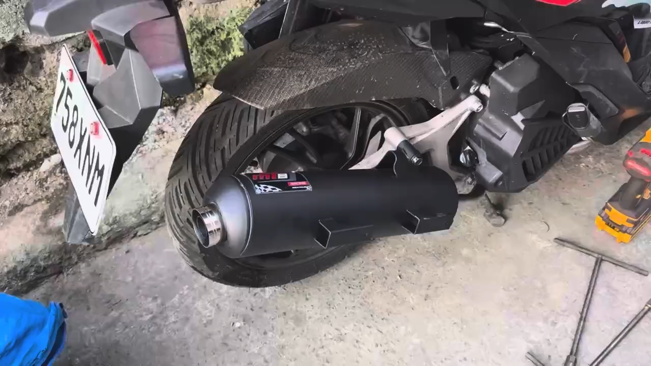 MT8 Power Pipe For CLICK 125i / 150i V2 V3 GAMECHANGER / HONDA ...