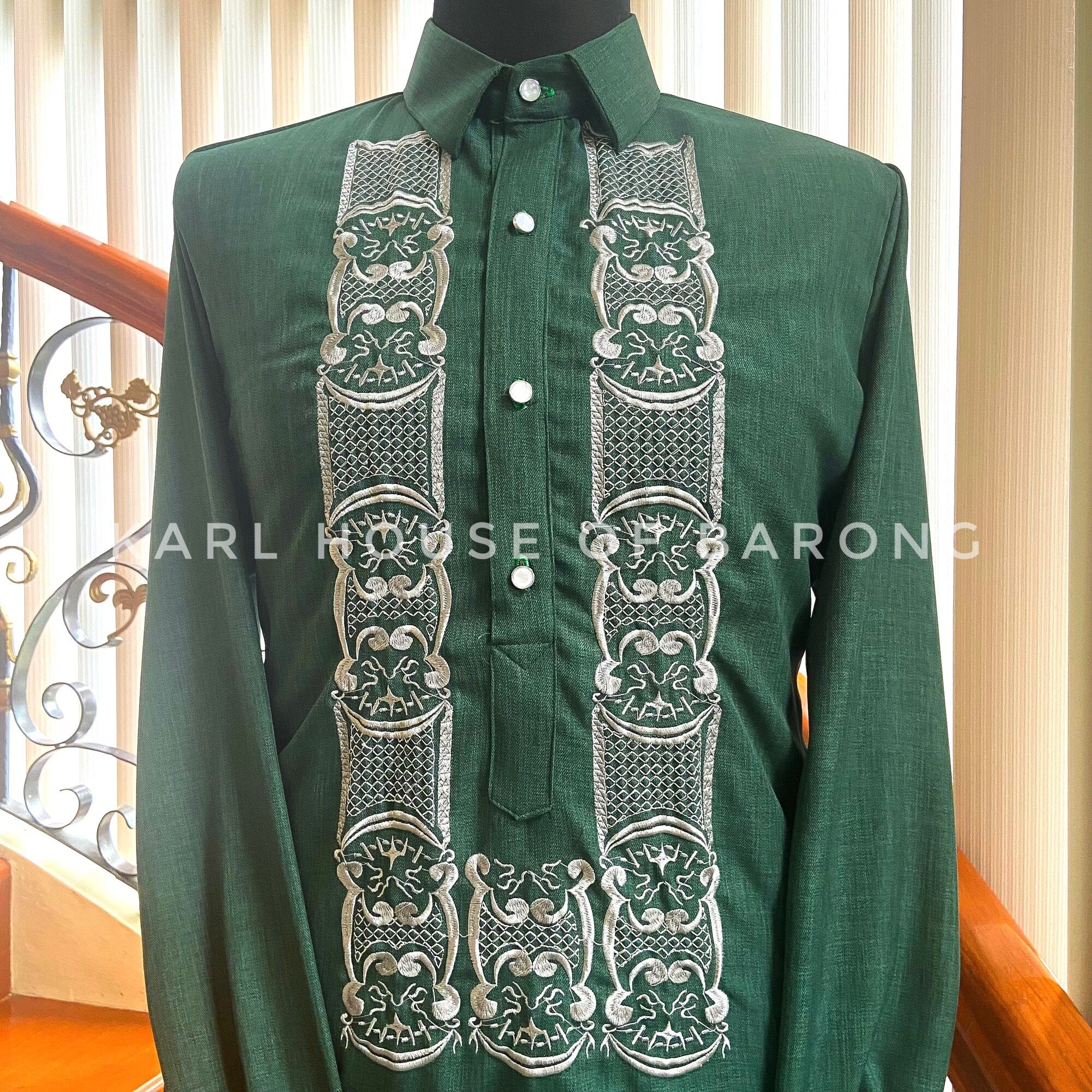 Polo Barong Long Sleeves for Men (Formal Attire) | Lazada PH