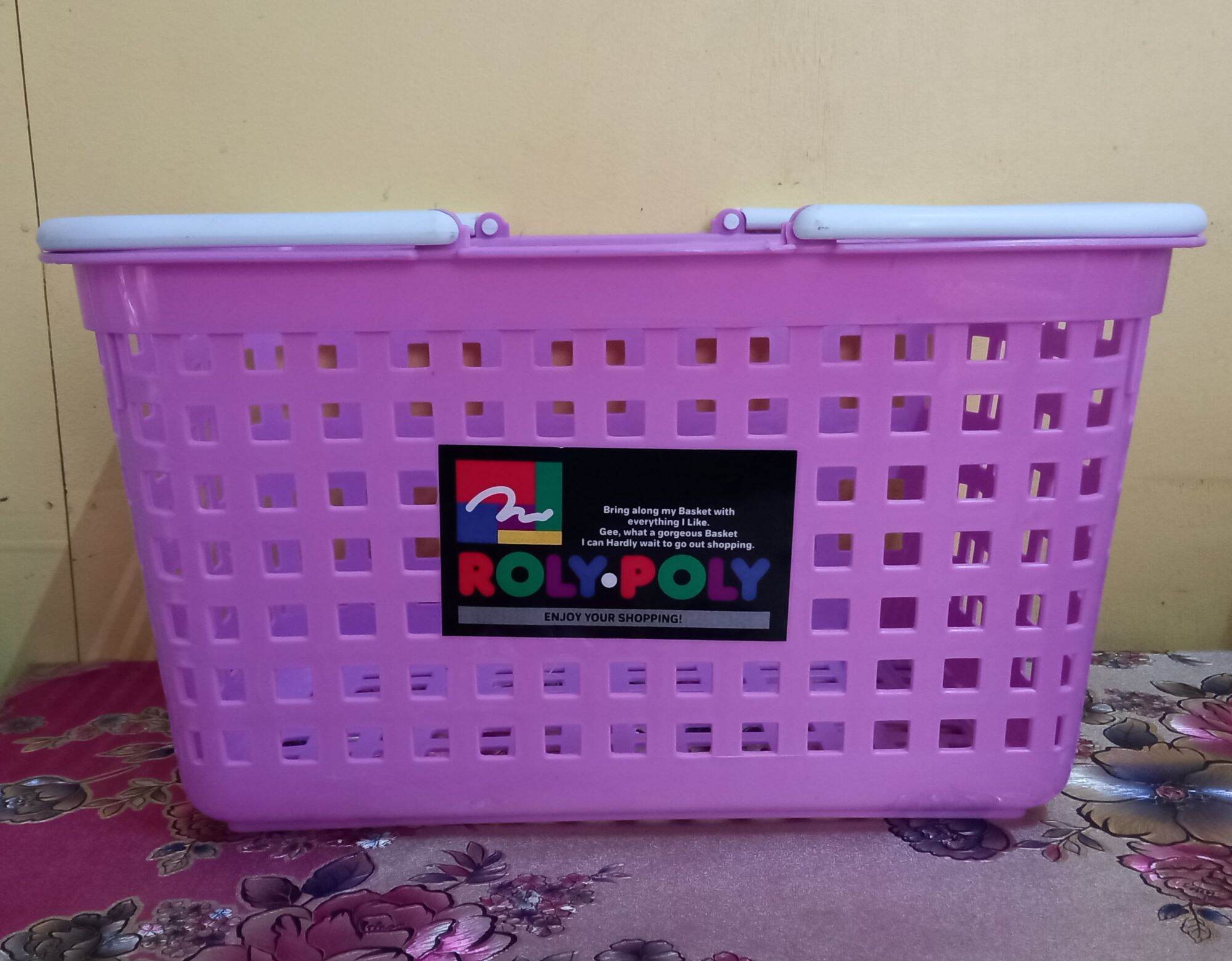Roly Poly mini basket (multi purpose plastic storage basket for ...