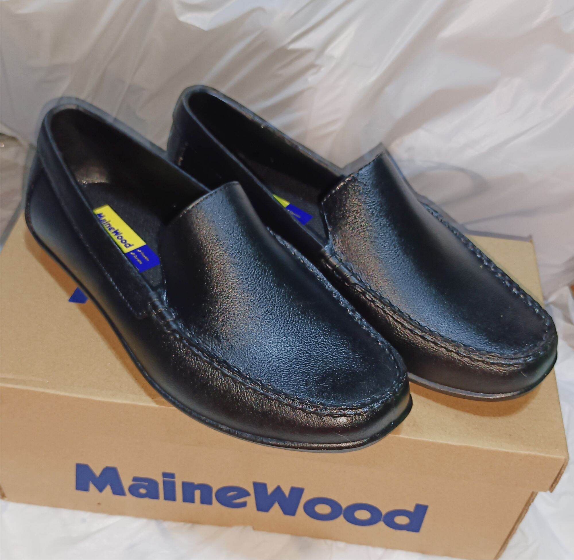 MAINEWOOD DS 863(Jefferson), rubber black shoes for men | Lazada PH