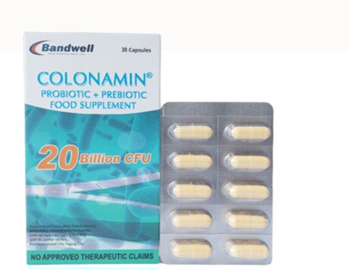 Colonamin Probiotic + Prebiotic 30s Capsules | Lazada PH