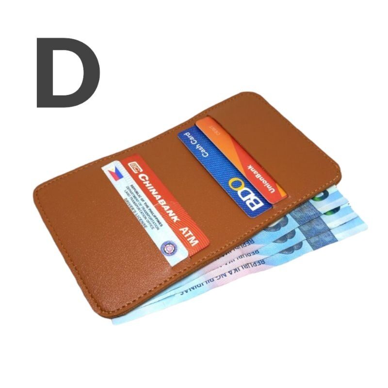 Mini Leather Wallet | Card Holder Wallet | License Card | Atm card | Id ...