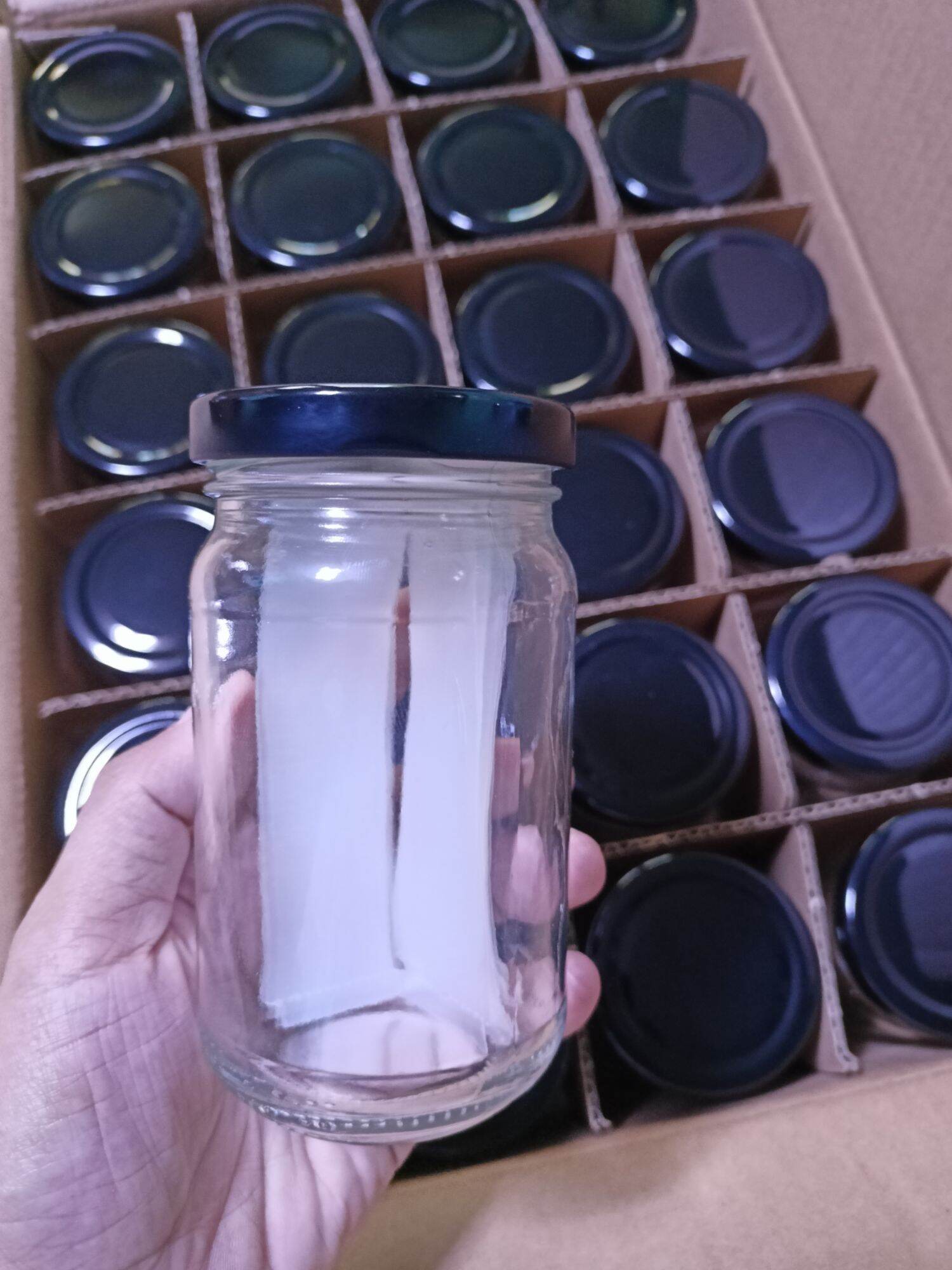 Sold per Piece Glass Jar With Plastic Seal M7361 M7471 M7177 M7208 ...