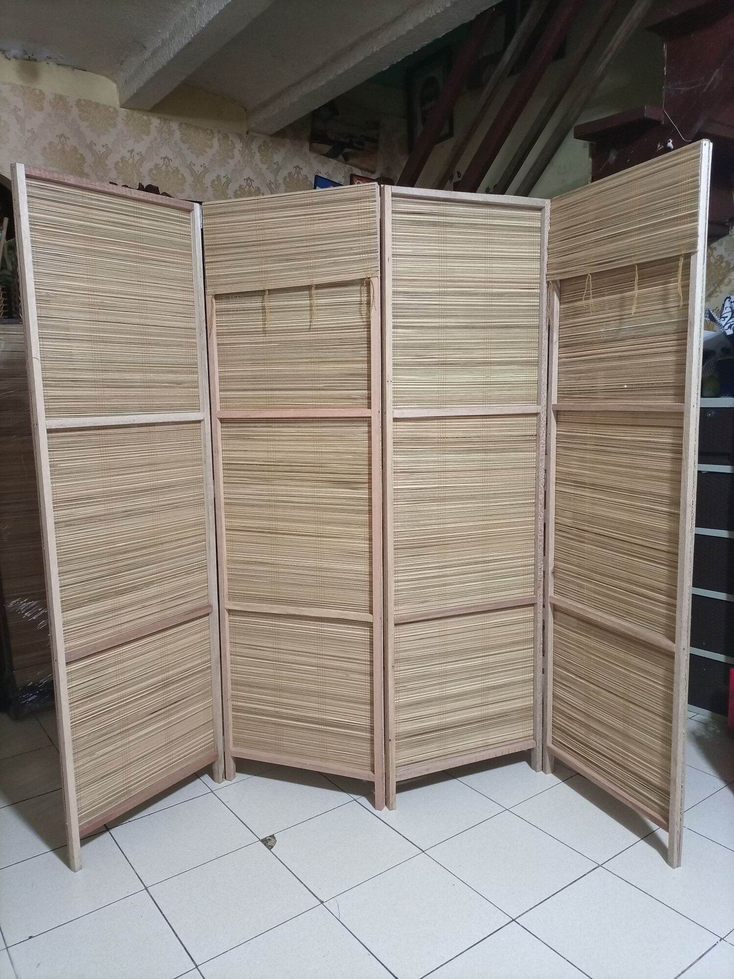 NATIVE VENETIAN 4P BLINDS DIVIDER DUAL PURPOSE/ROOM PARTITION | Lazada PH