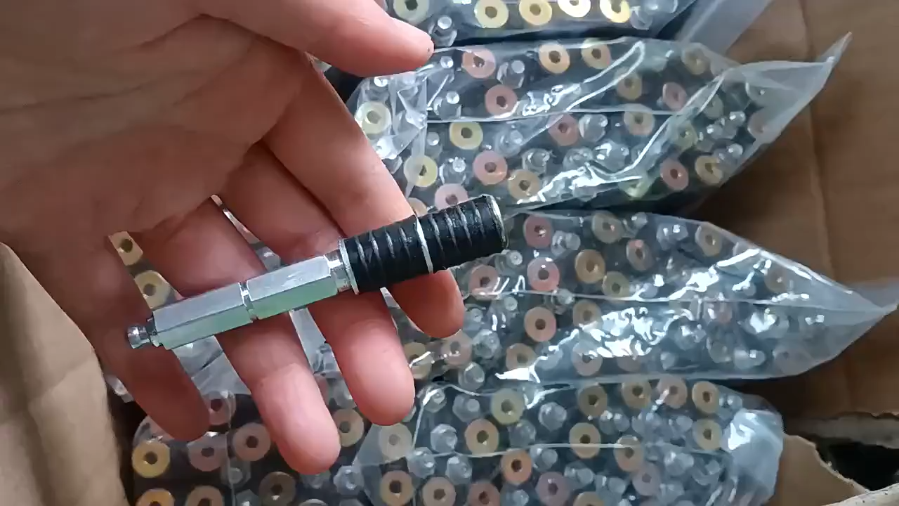 BABEDUO Aluminum injection packers / injection ports 10x80mm for epoxy ...