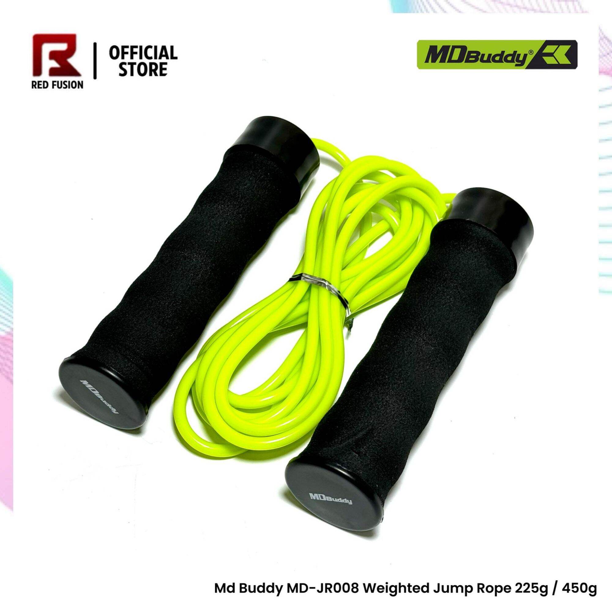 Md Buddy MD-JR008 Weighted Jump Rope 225G/450G | Lazada PH