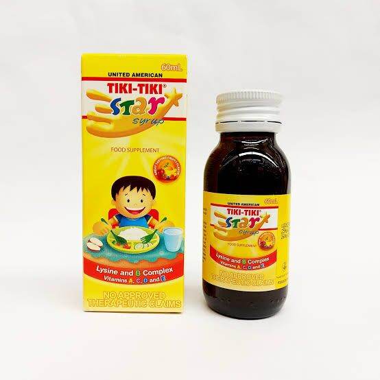 Tiki tiki plus syrup 60ml for 2 to 12 years old | Lazada PH
