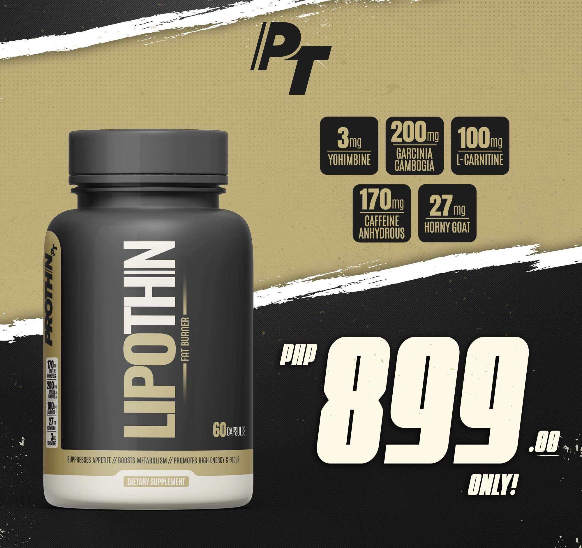 Prothin LIPOTHIN FAT BURNER 60 Capsules | Lazada PH