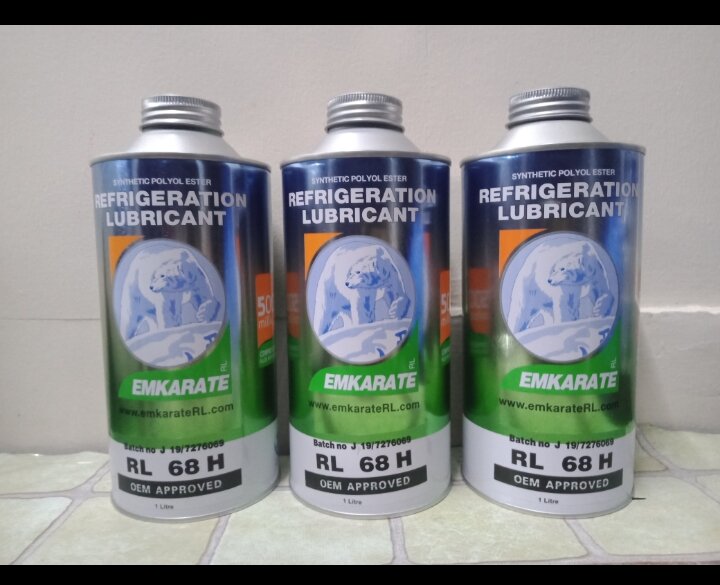 Emkarate Refrigeration Lubricant, 1 (liter), (RL32H, RL68H, RL100 ...