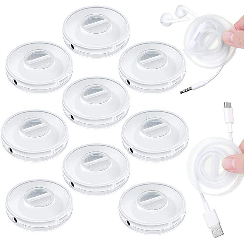 Rotatable Wire Winder Box Portable Round Wire Organizer Cord Cable ...