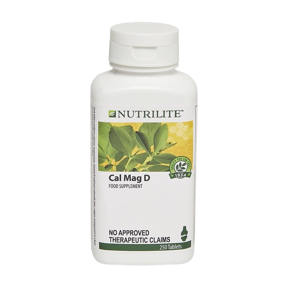 NUTRILITE™ Cal Mag D Tablet : Calcium Supplement for Bone Health ...