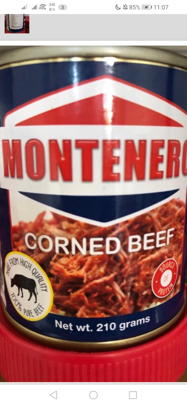 montenero | Lazada PH: Buy sell online Corned Beef with cheap price ...