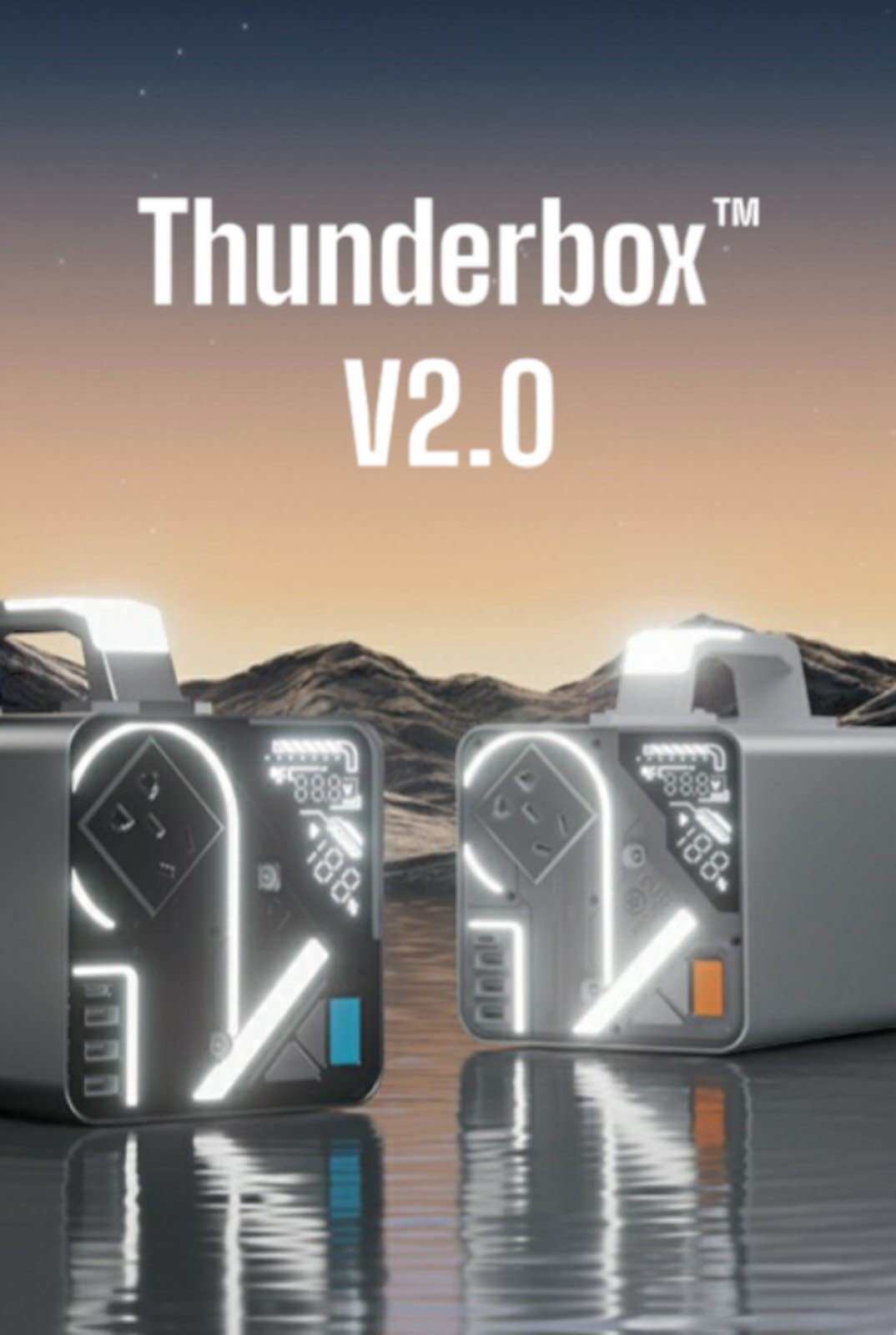 Power Station ThunderBox V2.0 400w (surge 800w) 288Wh true rated, Pure ...