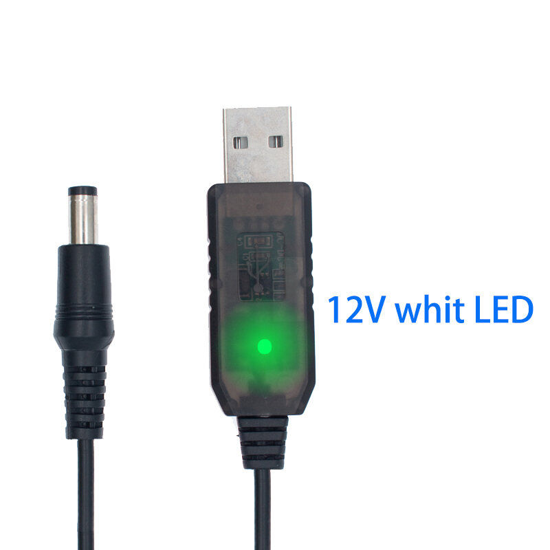 Usb Power Boost Line With indicator light Dc 5V To Dc 9V / 12V Step Up Module 1M Usb Converter ...