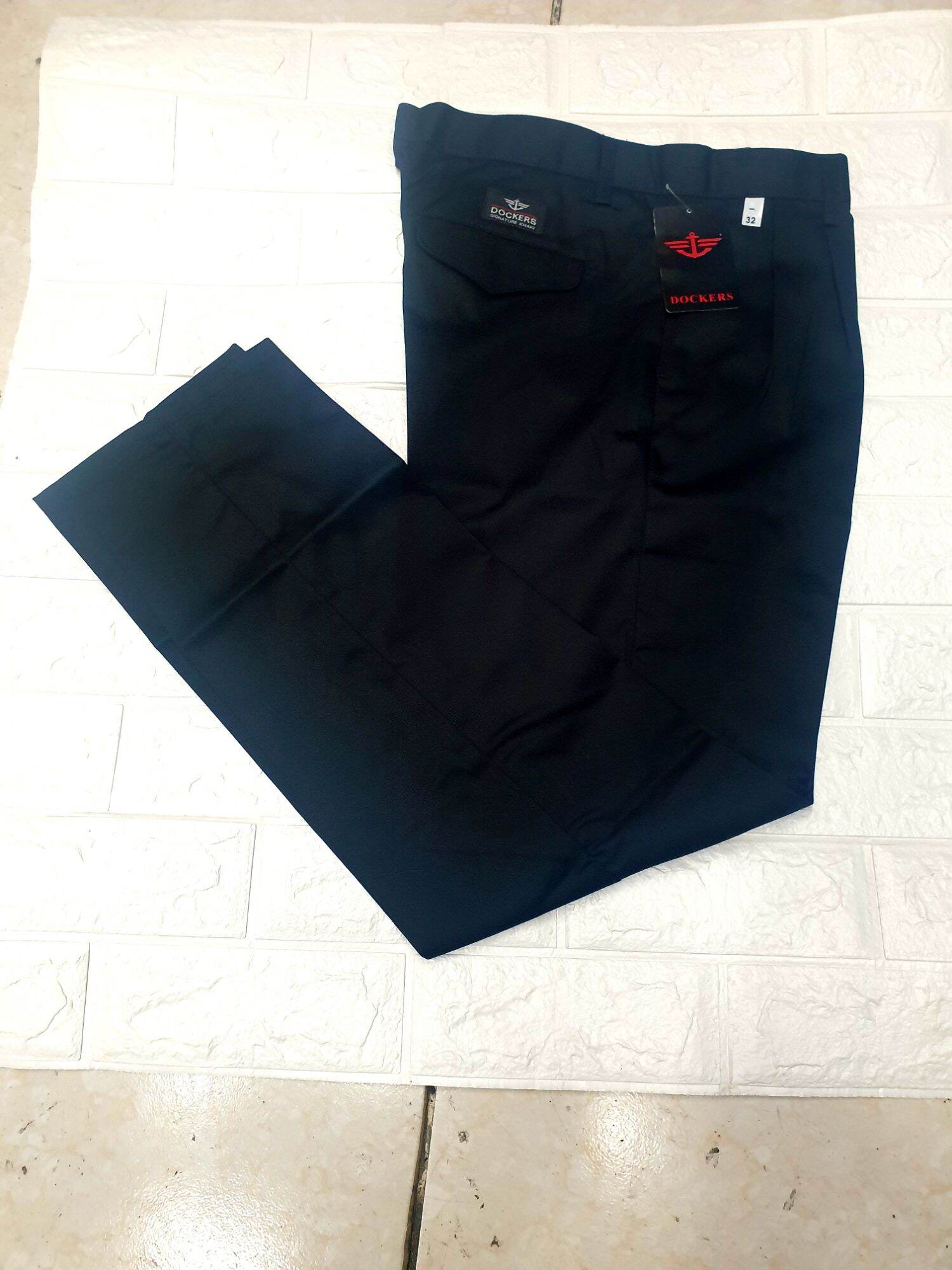 KHAKI/BLACK SLACKS/SEMI STRAIGHT/FORMAL WEAR/SOFT CLOTHING/ORIGINAL ...