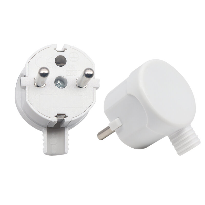European Standard Wiring Plug 16A German Rule French Style round Foot ...