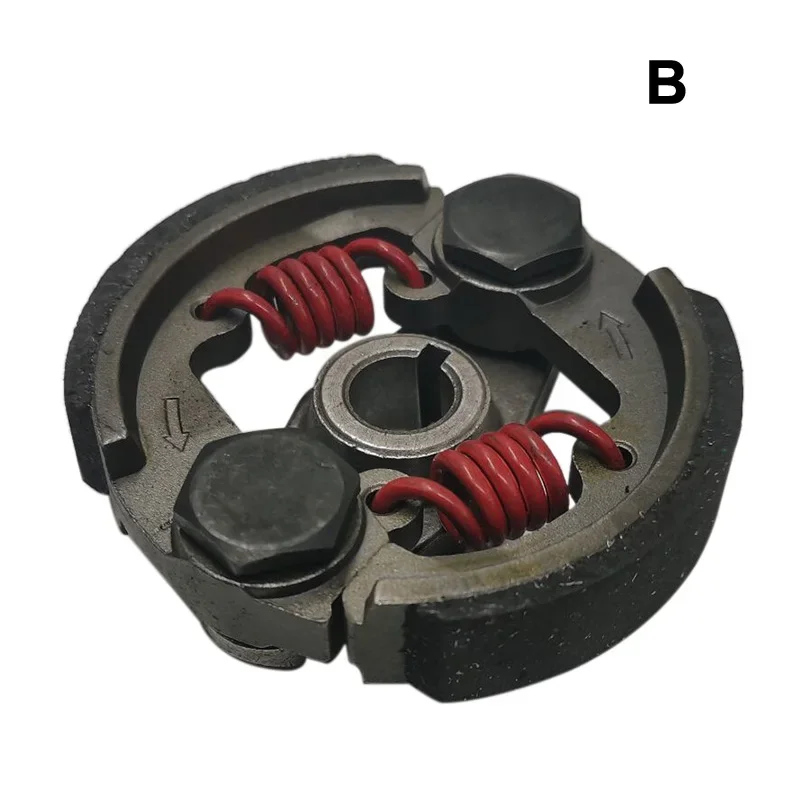 2 Stroke 47cc 49cc Complete Alloy 2/3 Shoe Clutch Pads Springs Gas ...