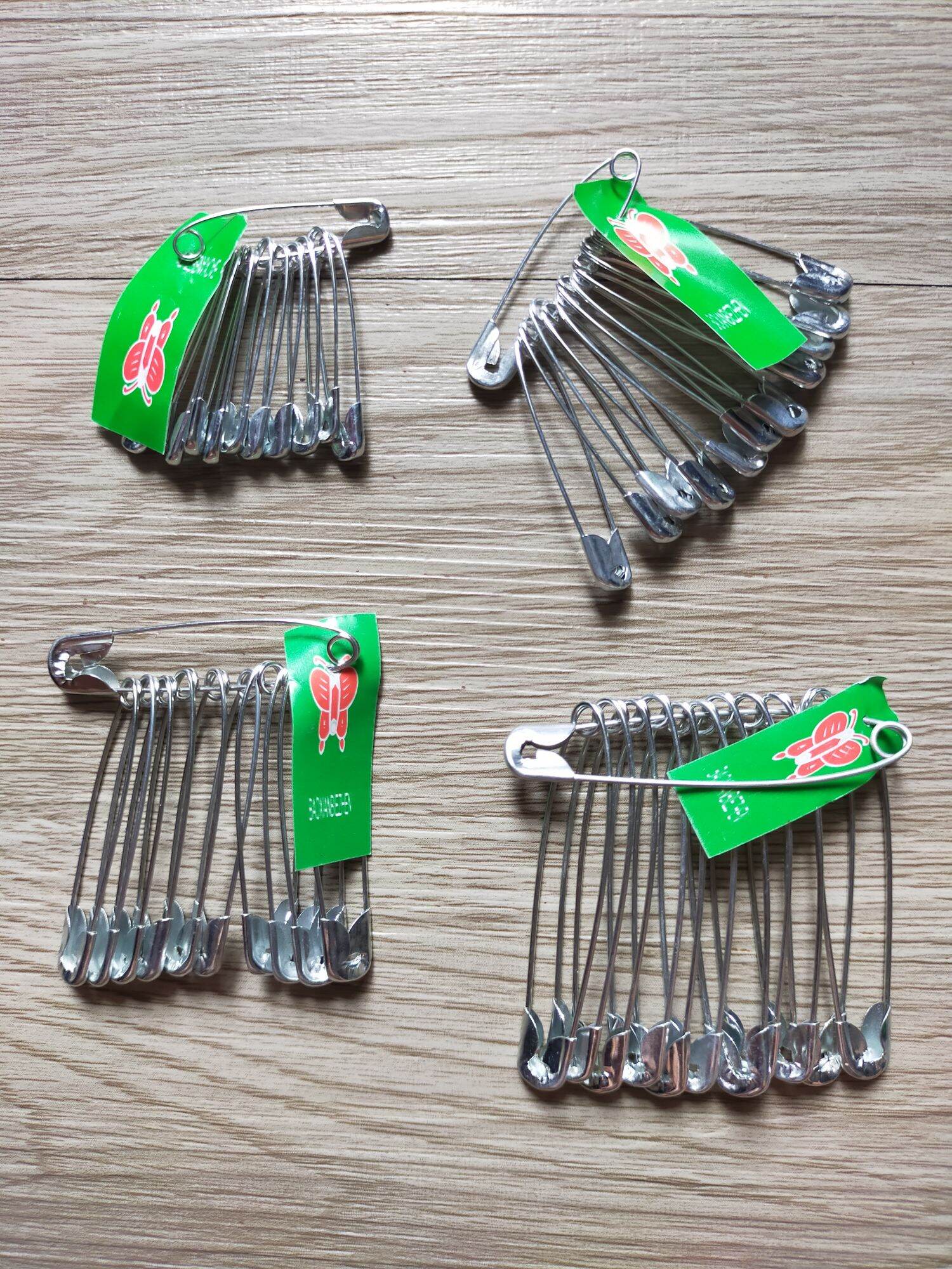 24 48pcs safety pins 4 sizes perdible | Lazada PH