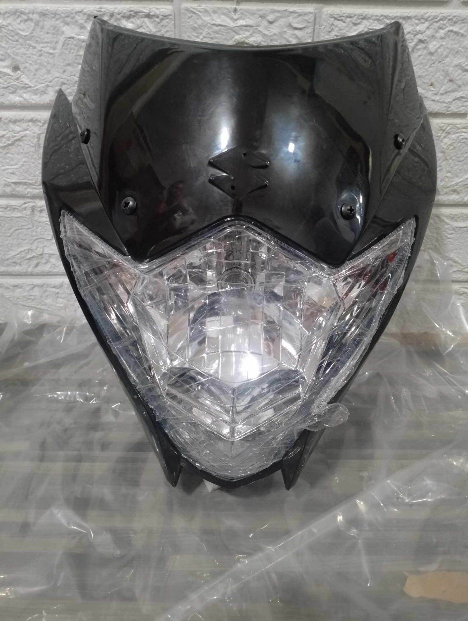 HEADLIGHT FOR RAIDER 150 CARB TYPE/REBORN black 🇮🇹♥️ | Lazada PH