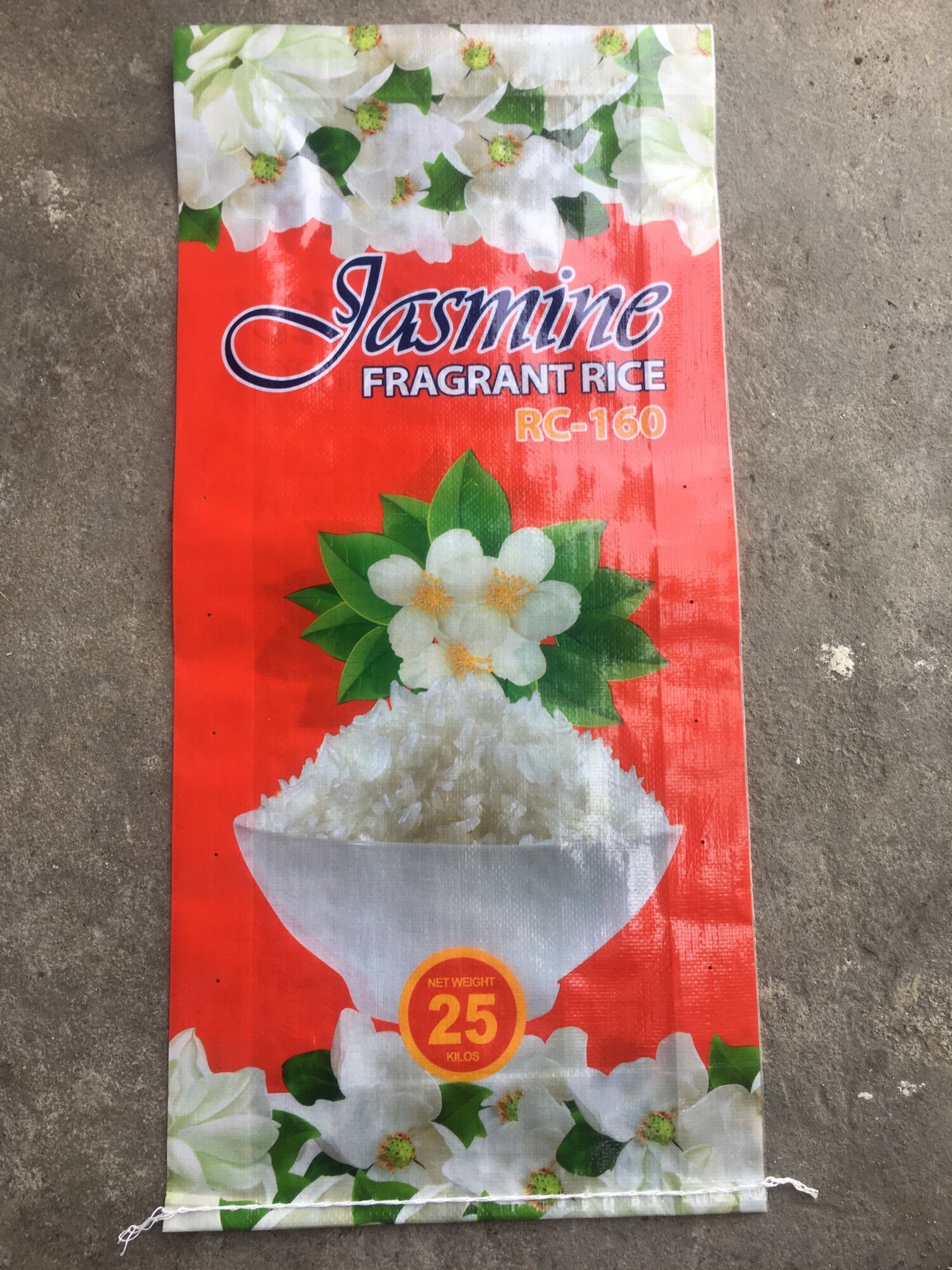 25 Kilos Jasmine Red RC-160 Laminated EMPTY SACK 100pcs | Lazada PH