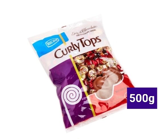 Ricoa Curly Tops Milk Chocolate (500g) | Lazada PH