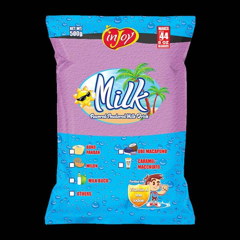 Injoy Palamig Milk Ube Macapuno, Milk Buco Pandan, Milk Buko, Milk ...