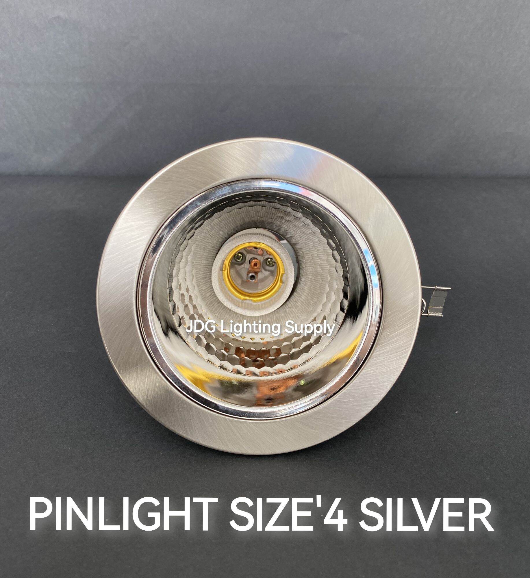 PINLIGHT SIZE'4 E27 RECESS TYPE ROUND | Lazada PH