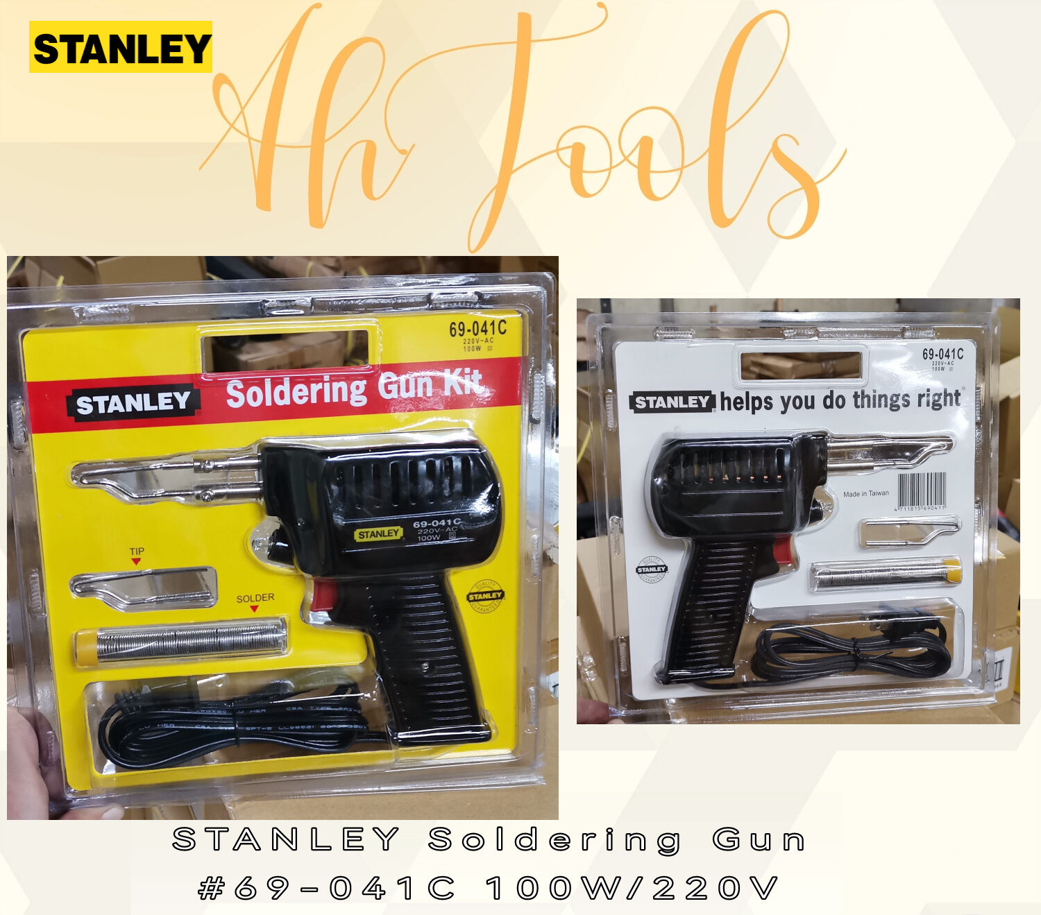 Stanley Soldering Gun kit #69-041C 100W/220V | Lazada PH