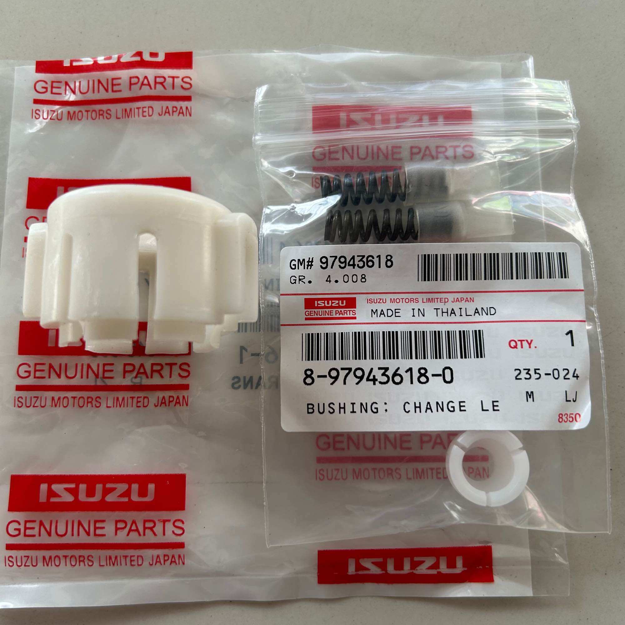 Isuzu Crosswind / Sportivo Shifter Bushing Repair Kit Replacement Part ...