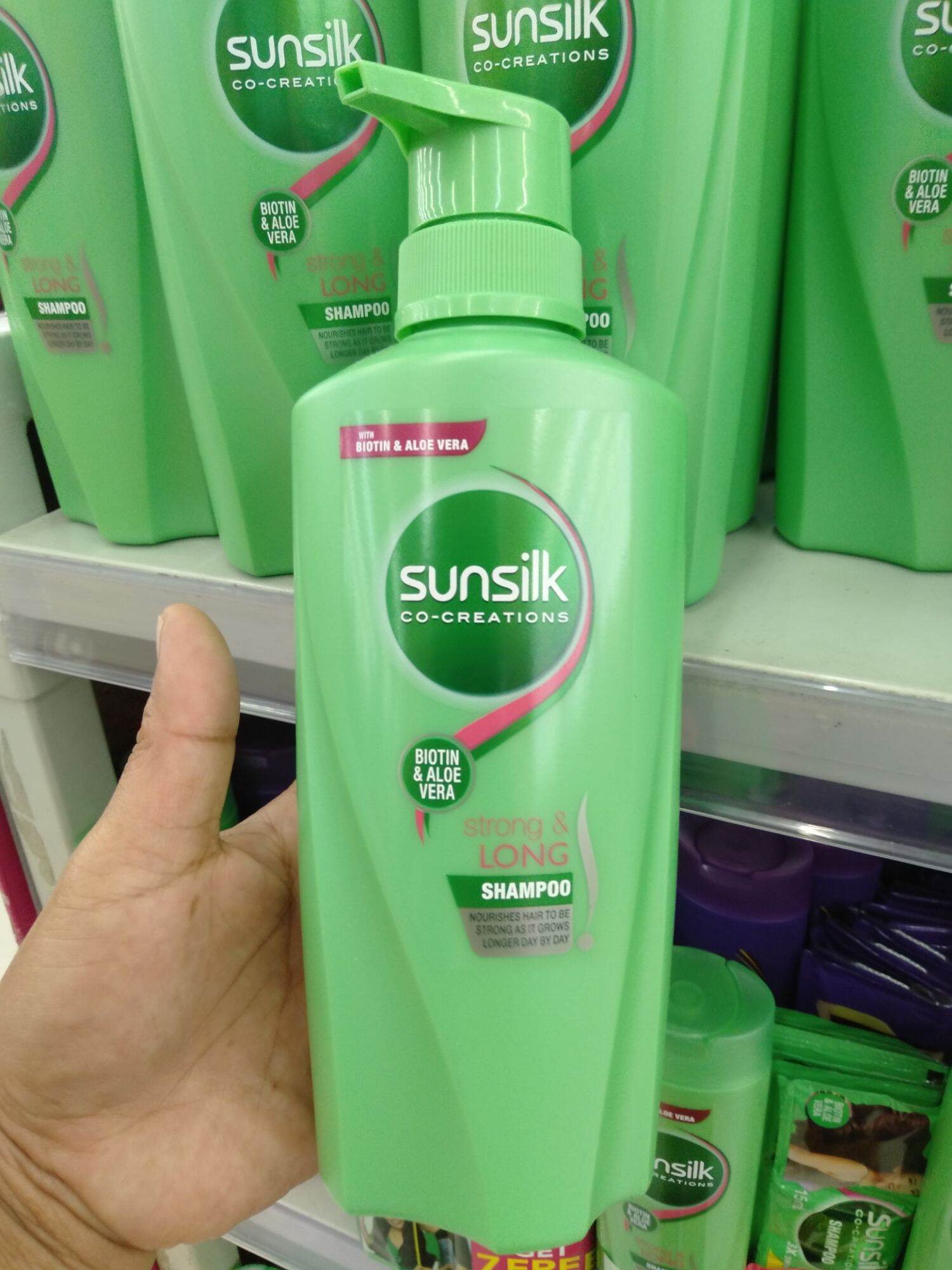 Sunsilk Strong & Long Shampoo 485ml. | Lazada PH