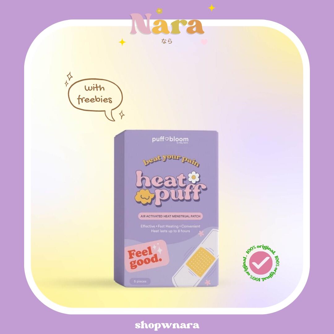 ONHAND PUFF & BLOOM Heat Puff- Air Activated Heat Menstrual Patch ...