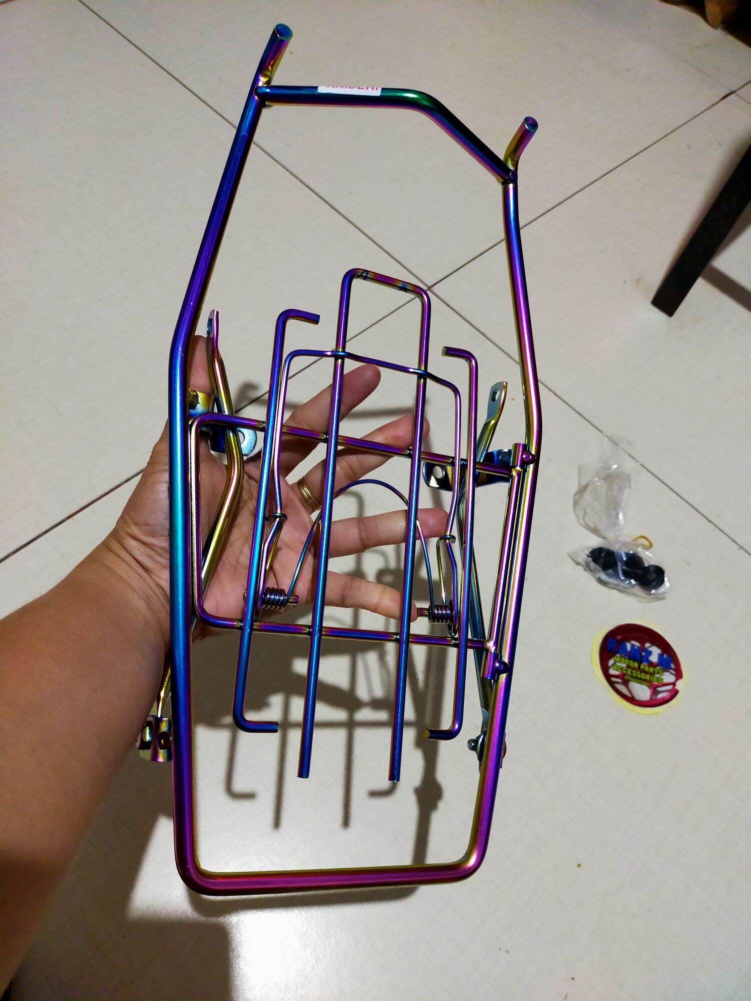 Step Grill Stainless Malaysian for Raider 150 Fi | Lazada PH