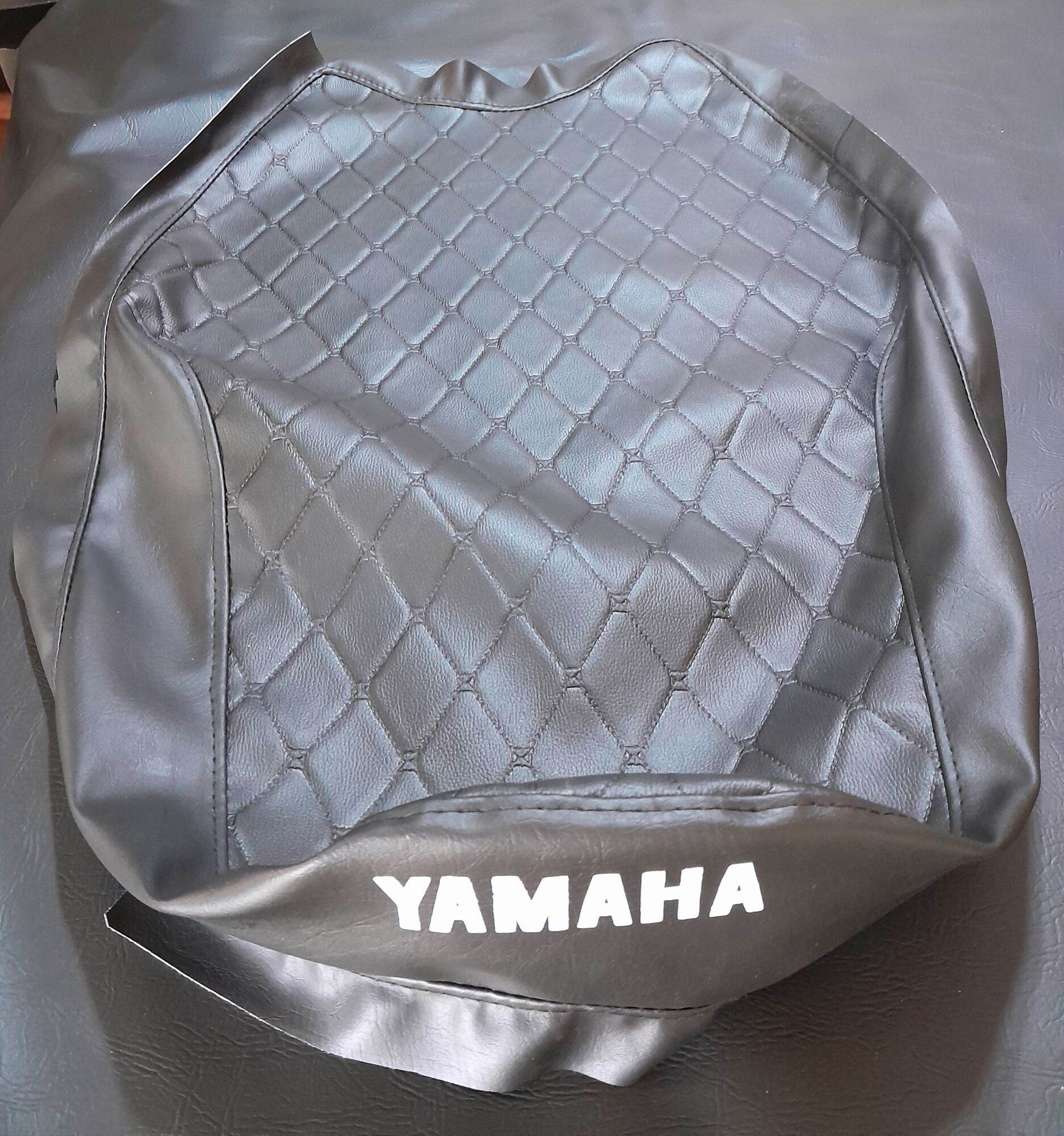 Yamaha YTX seat cover, itatacker na lang, doble ang tahi | Lazada PH