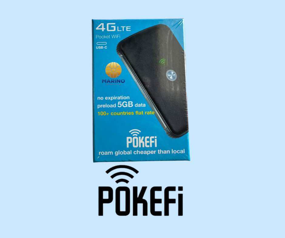 Pokefi Device (POCKET WIFI FOR TRAVELLERS WORLDWIDE with 5GB DATA FREE for 2 Years | Lazada PH