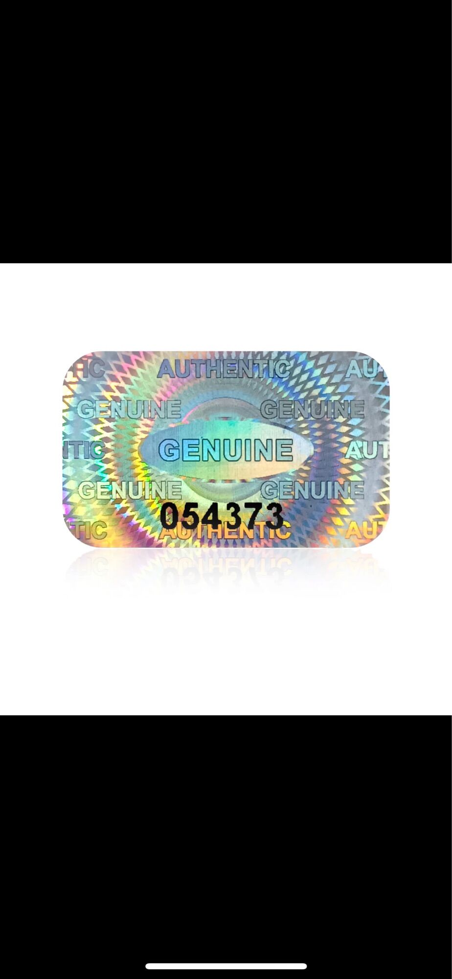 Anti-Theft Credit and Debit Card CVV Protection Tamper Proof Sticker ...