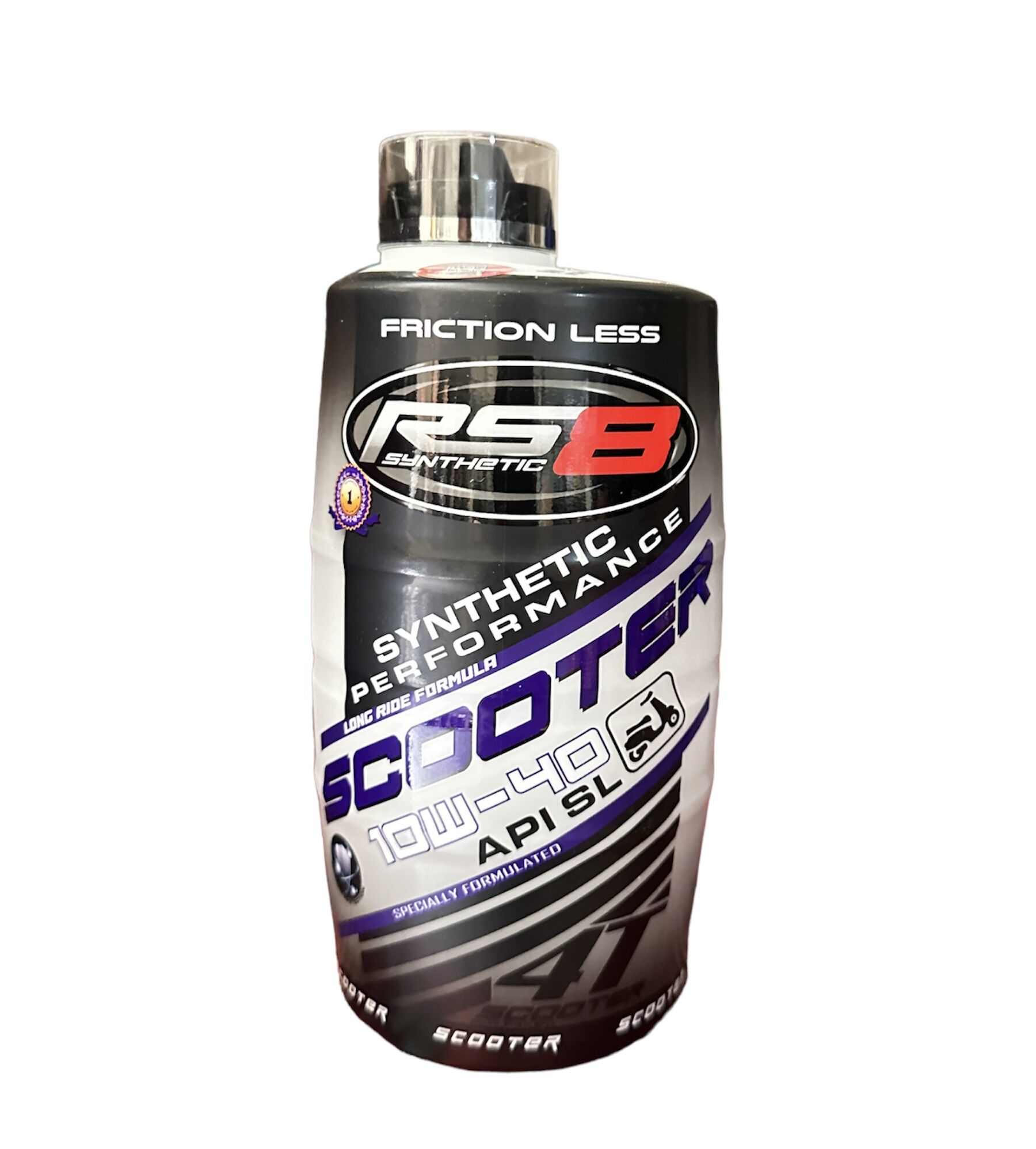 RS8 OIL SCOOTER 10W-40 synthetic 1Liter 800ml | Lazada PH