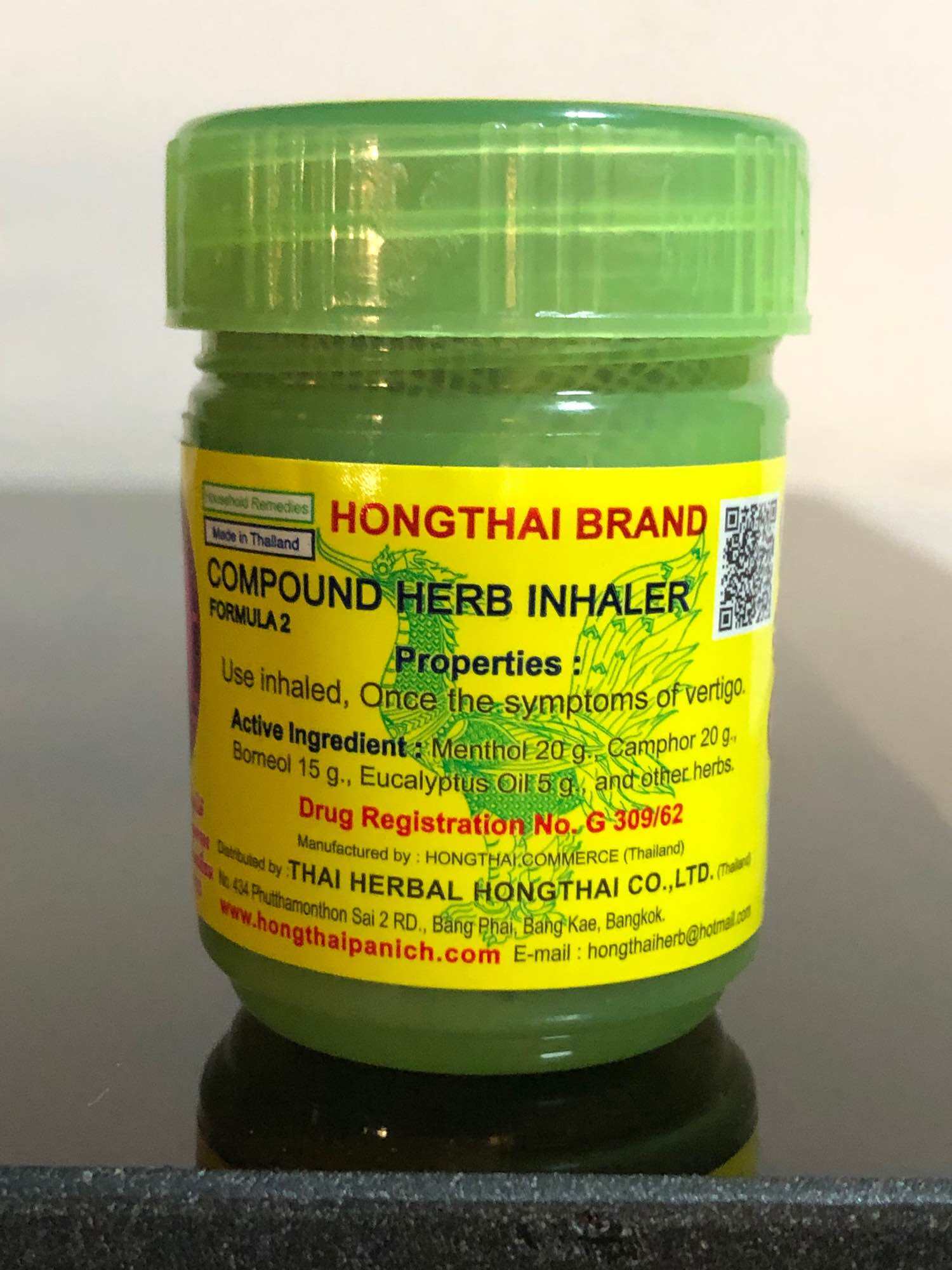Hong Thai Herb Inhaler - Authentic Product of Thailand | Lazada PH