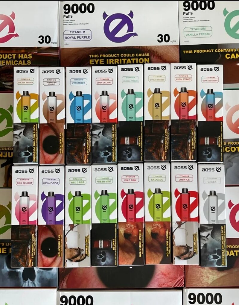 BOSS TITANIUM 9000 PUFFS 101% ORIGINAL | Lazada PH