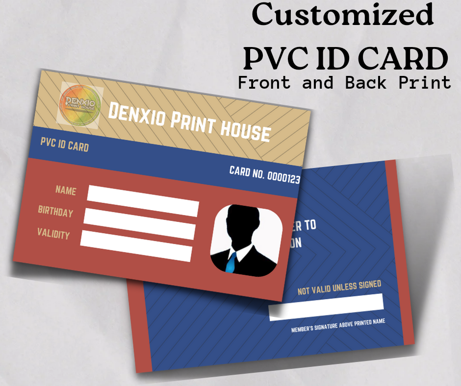 CUSTOMIZED PVC ID CARD | Lazada PH