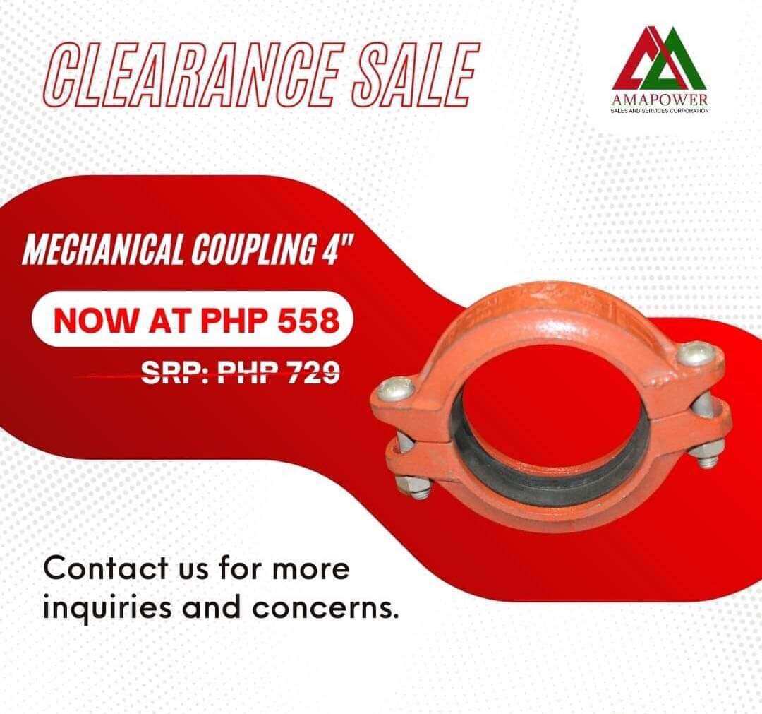 MECHANICAL COUPLING 4" | Lazada PH