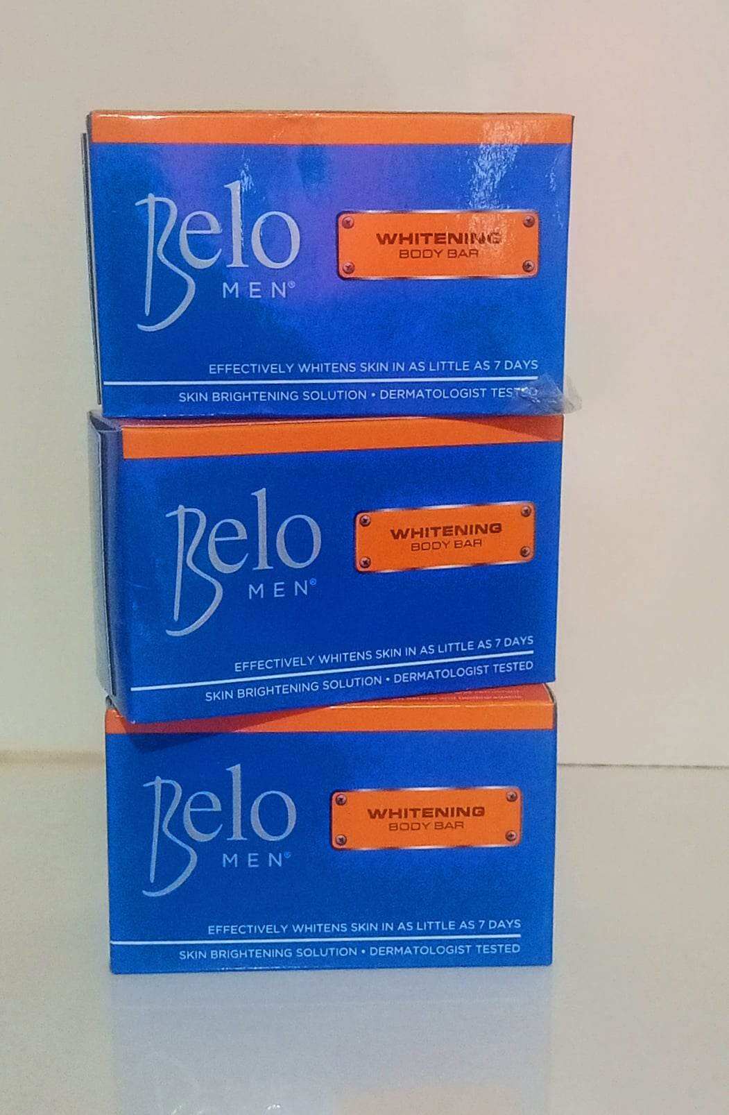 3-IN-1 PACK BELO MEN WHITENING BAR SAOP 90g | Lazada PH