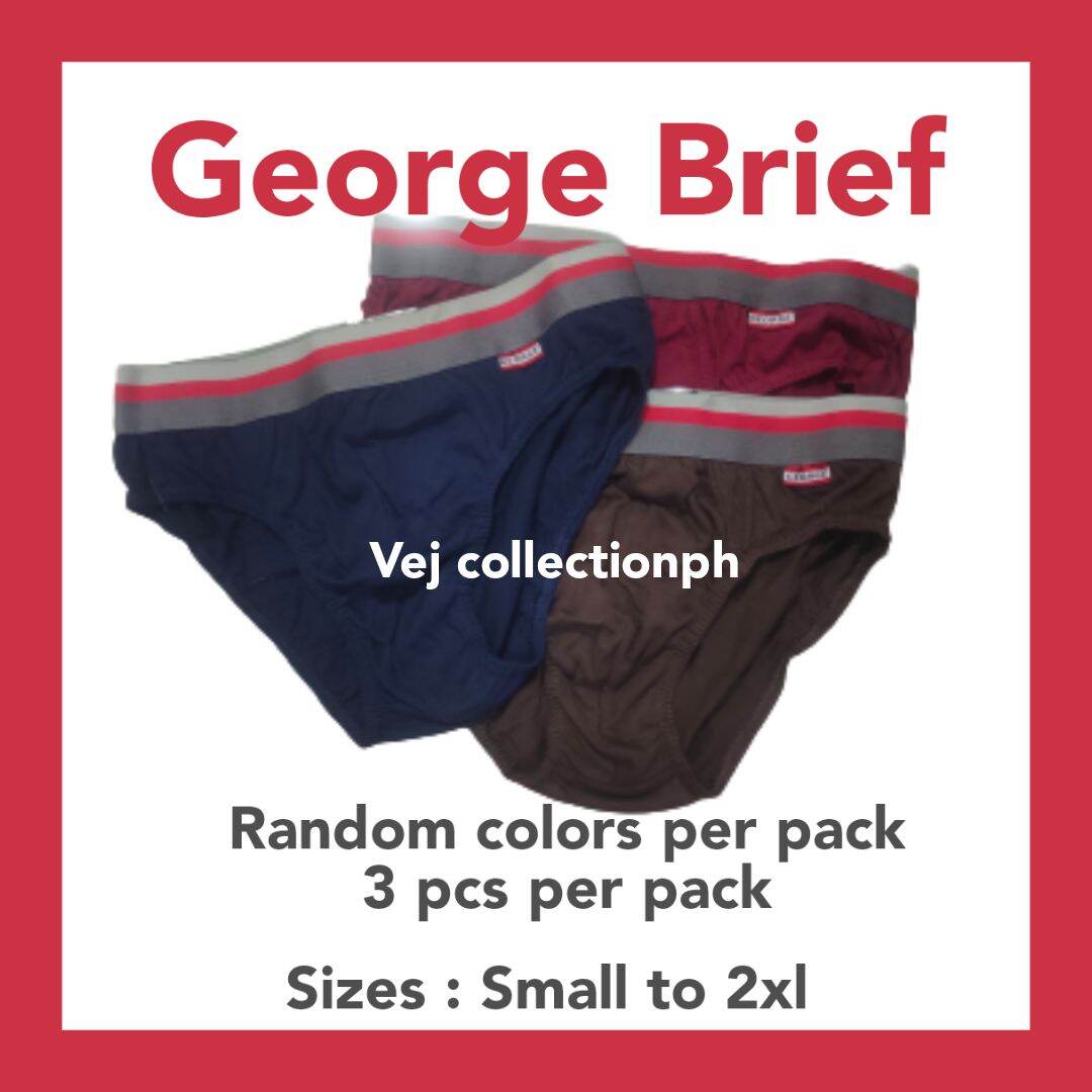 HIGH QUALITY BRIEF | GEORGE OUTSIDE GARTER BRIEF ( 3PCS PER ORDER ...