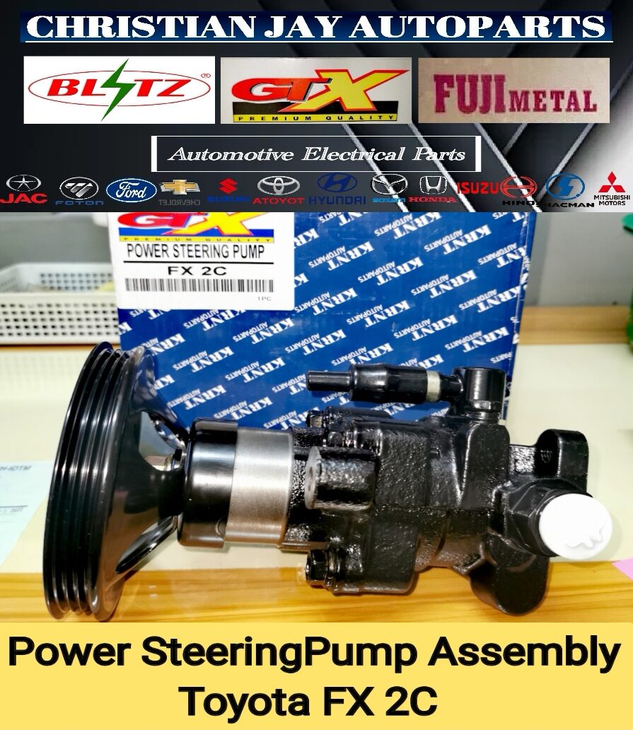 GTX Power Steering Pump for Toyota FX 2C W/Pulley (44310-06070) | Lazada PH