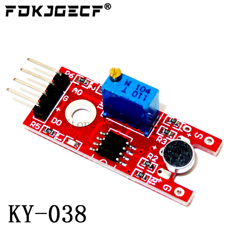 Microphone Voice Sound Sensor Detection Module For Arduino Avr Pic Analog Digital Output Sensors