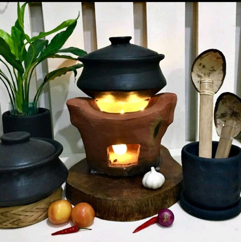 Kalan de Uling made of Clay | Lazada PH