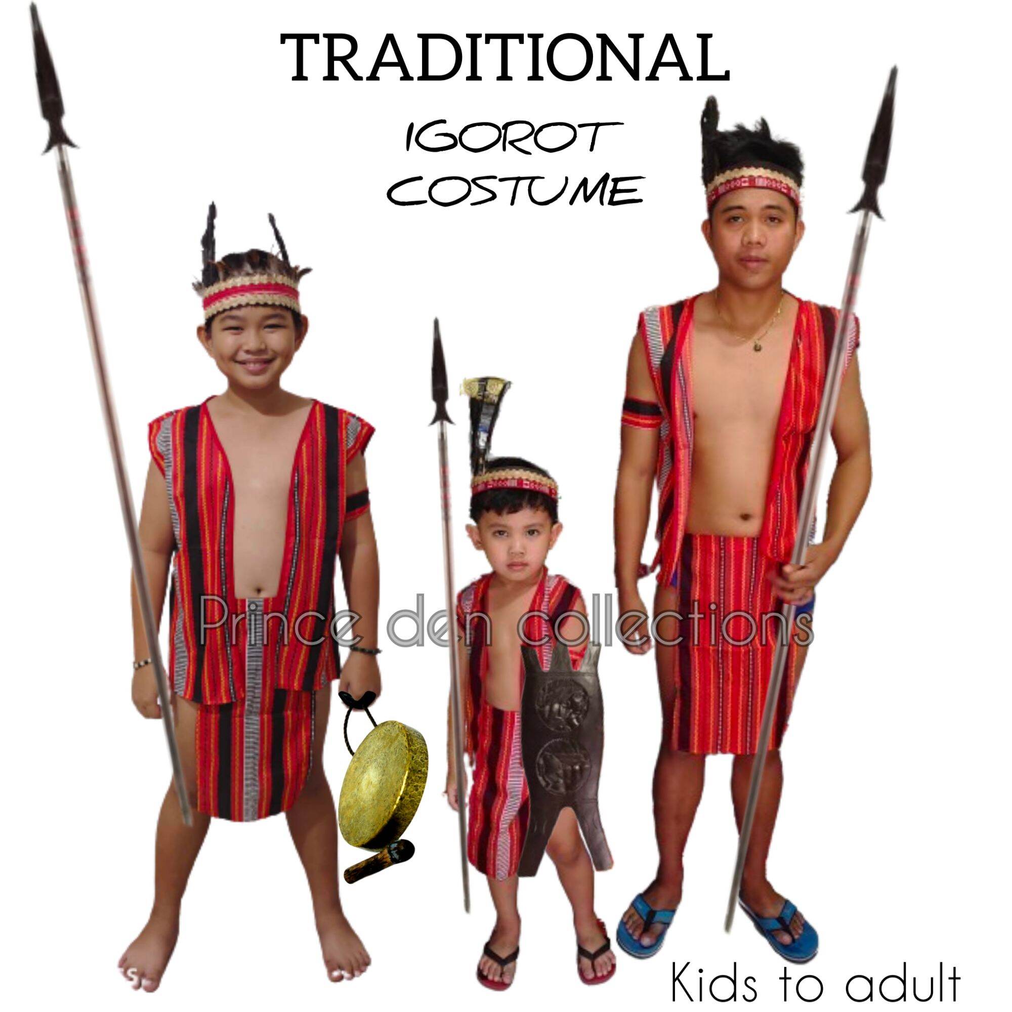 TRADITIONAL IGOROT CUSTOME SET | Lazada