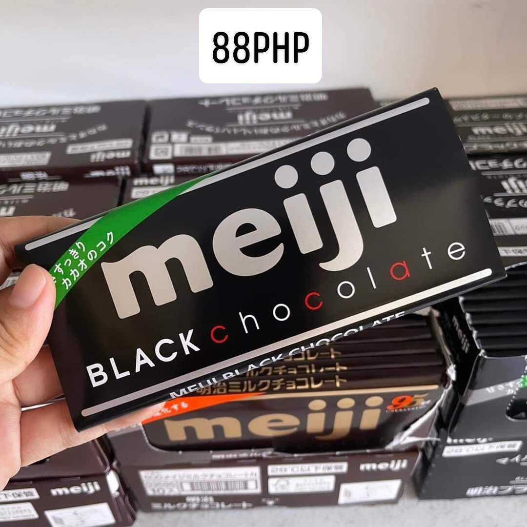 meiji black chocolate & milk chocolate | Lazada PH