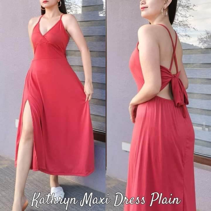 KATHRYN MAXI DRESS (CAN FIT UP TO LARGE FRAMES) | Lazada PH