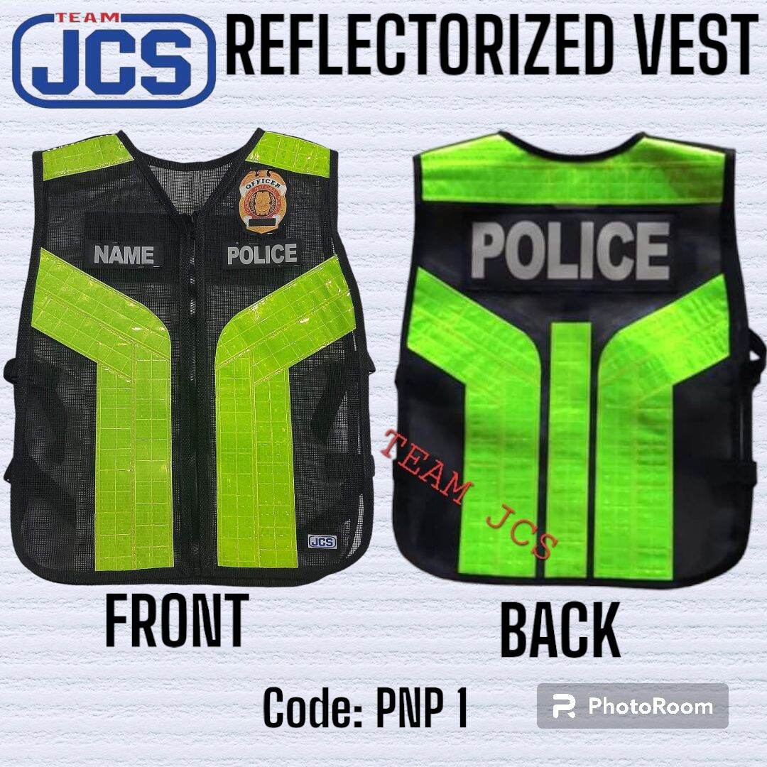 Traffic Enforcer Security Guard and Uniform Vest Reflectorized | Lazada PH